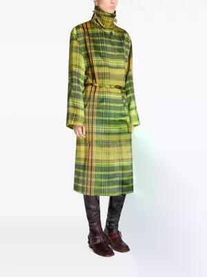 Dries Van Noten Oversized Checked Coat