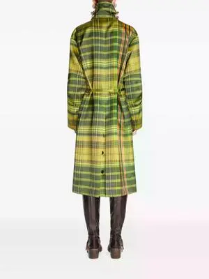 Dries Van Noten Oversized Checked Coat