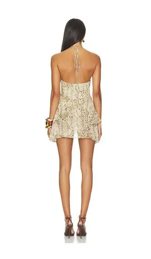 Nbd Najwa Ruffle Mini Dress In . Also