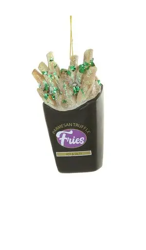 CODY FOSTER & CO Truffle Fries Ornament - Blue