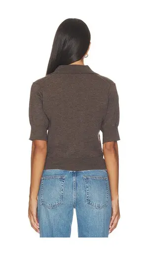 Eterne Journey Cashmere Jersey Short Sleeve Top
