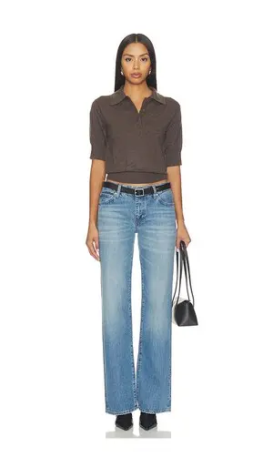Eterne Journey Cashmere Jersey Short Sleeve Top