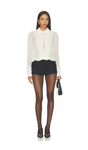 Eterne Vivi Viscose Georgette Blouse In . Also