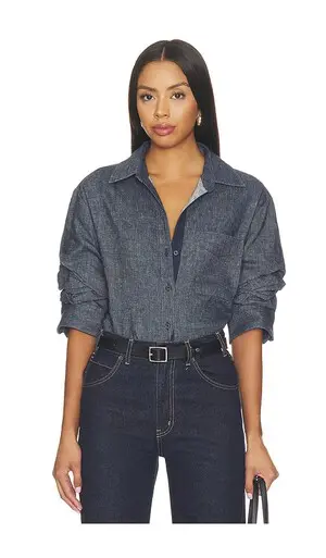 Brochu Walker Pia Denim Shirt In . Also - Blue