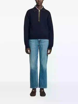 Sandro Quarter-zip Sweatshirt