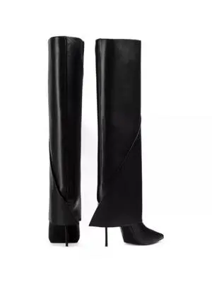 LE SILLA Futura Gaiter-detail Boots - Black