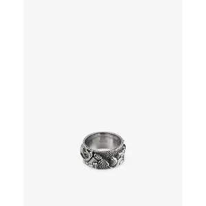 CLOCKS AND COLOURS Koi Fish 925 Sterling Ring - Silver