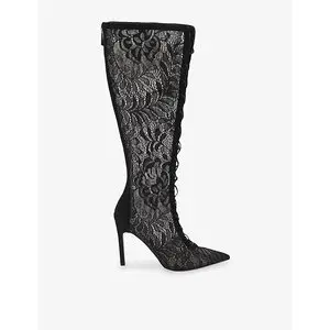 Steve Madden Maxine Lace Heeled High-leg Boots