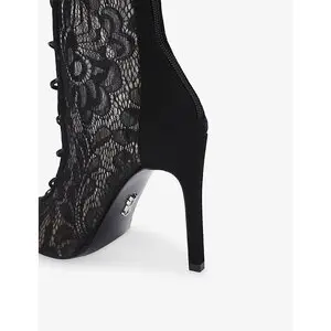 Steve Madden Maxine Lace Heeled High-leg Boots