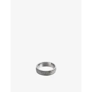 CLOCKS AND COLOURS Sequence Stainless Steel Ring - Silver