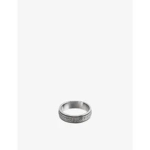 CLOCKS AND COLOURS Sequence Stainless Steel Ring