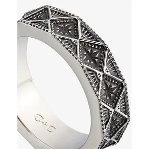 CLOCKS AND COLOURS Wraith Stainless Steel Ring