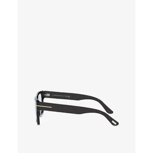TOM FORD Tr002347 Square-frame Acetate Sunglasses - Black