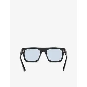 TOM FORD Tr002347 Square-frame Acetate Sunglasses - Black