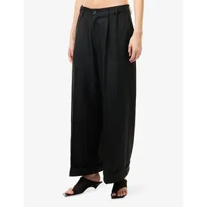MELITTA BAUMEISTER Pointed Tailored Woven Trousers