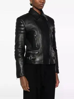 TOTEME Leather Biker Jacket