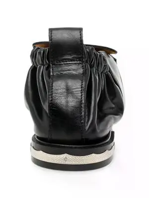 Toga Stud-embellished Chain-link Loafers
