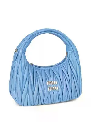 Miu Miu Wander Matelassé Nappa Leather Shoulder Bag