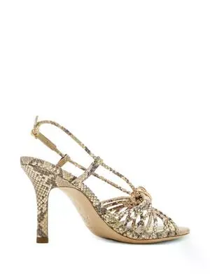 LOEFFLER RANDALL Mareka Snake-effect Sandals