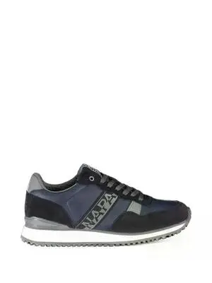 NAPAPIJRI N8000 Suede Panelled Sneakers - Blue