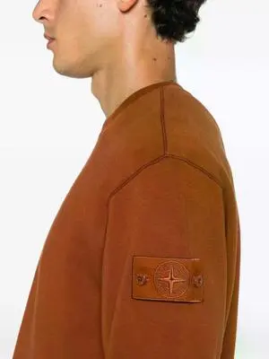 Stone Island Ghost Logo-patch Sweatshirt