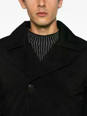 Stone Island Ghost Logo-patch Coat