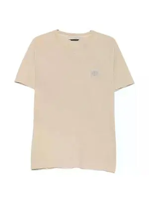 Stone Island Ghost Logo-patch T-shirt - Neutrals