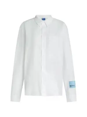 Karl Lagerfeld X Pietro Terzini Boxy Poplin Shirt