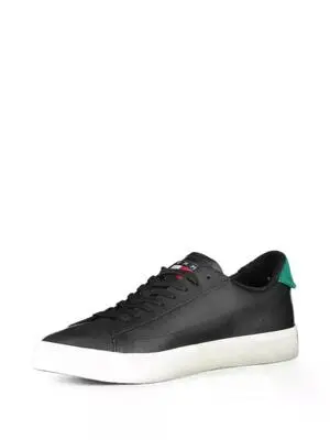 Tommy Hilfiger Logo-detail Sneakers - Black
