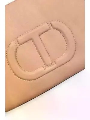 TWINSET Tassel-detail Logo-embossed Shoulder Bag