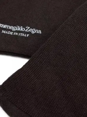 Zegna Logo-print Wool-blend Socks