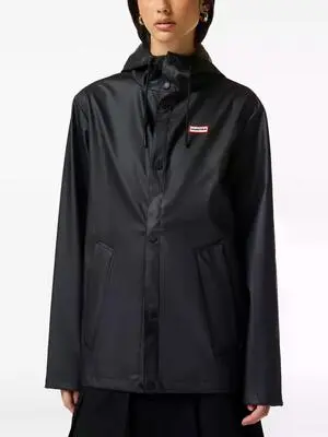 Hunter Downpour Izzy Pu Hooded Jacket