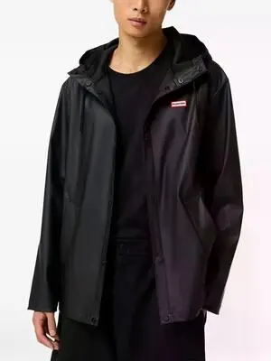 Hunter Downpour Izzy Pu Hooded Jacket