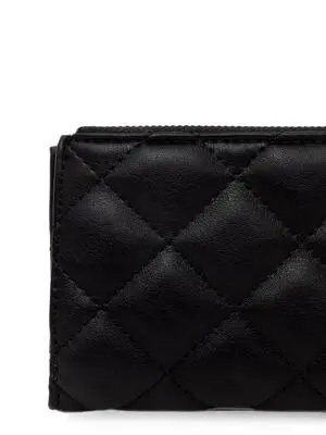 TWINSET Quilted Logo-plaque Wallet