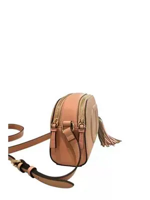 TWINSET Tassel-detail Logo-embossed Shoulder Bag