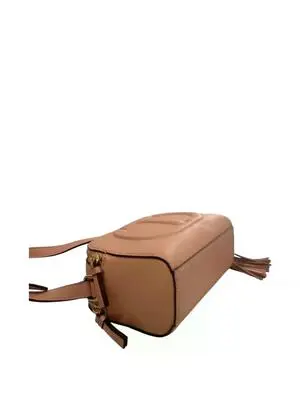 TWINSET Tassel-detail Logo-embossed Shoulder Bag
