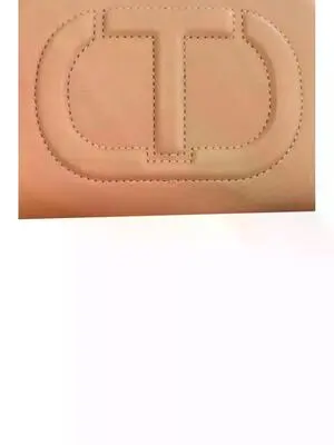 TWINSET Tassel-detail Logo-embossed Shoulder Bag