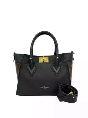 LOUIS VUITTON 2021-2026 Monogram On My Side Pm Satchel - Black