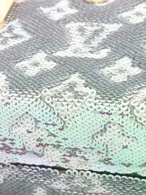 LOUIS VUITTON 2021-2026 Sequins Petite Malle Crossbody Bag