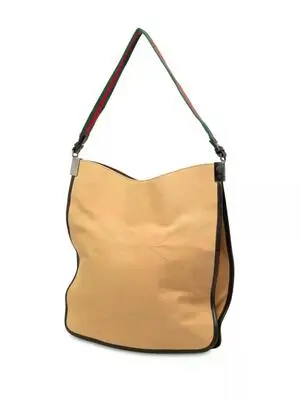 Gucci 2000-2015 Canvas Web Shoulder Bag