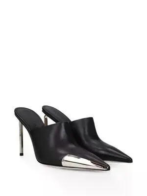 Off-White Metal-tip Leather Pumps