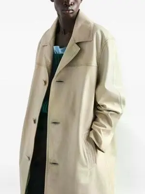 Prada Leather Coat