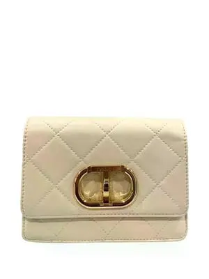 TWINSET Quilted Logo-plaque Crossbody Bag