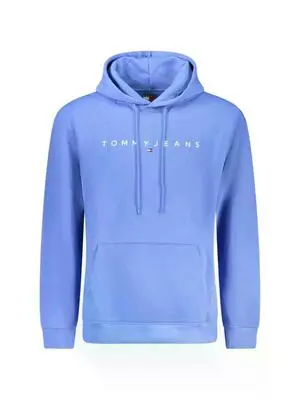 Tommy Hilfiger Logo-detail Cotton Hoodie - Blue