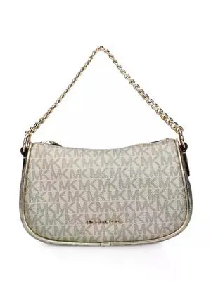 Michael Kors Monogram-print Metallic Tote Bag