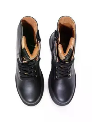 ALVIERO MARTINI 1° CLASSE Lace-up Side-zip Boots