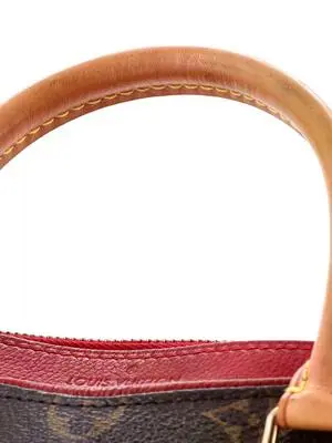 LOUIS VUITTON Pallas Tote Monogram Canvas With Leather Bb Shoulder Bag - Brown