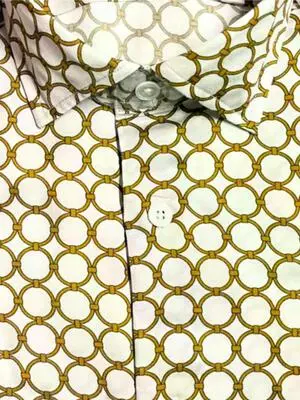 BAGUTTA Chain-print Long-sleeve Shirt