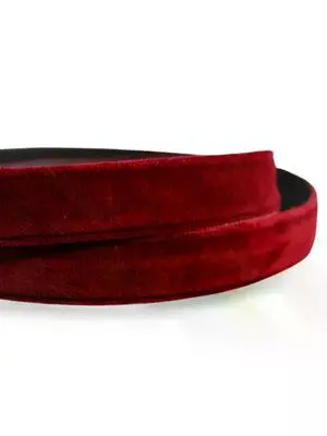 Dolce & Gabbana Velvet Buckle Belt