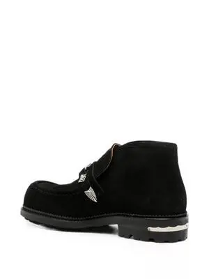 TOGA VIRILIS Embellished Suede Boots
